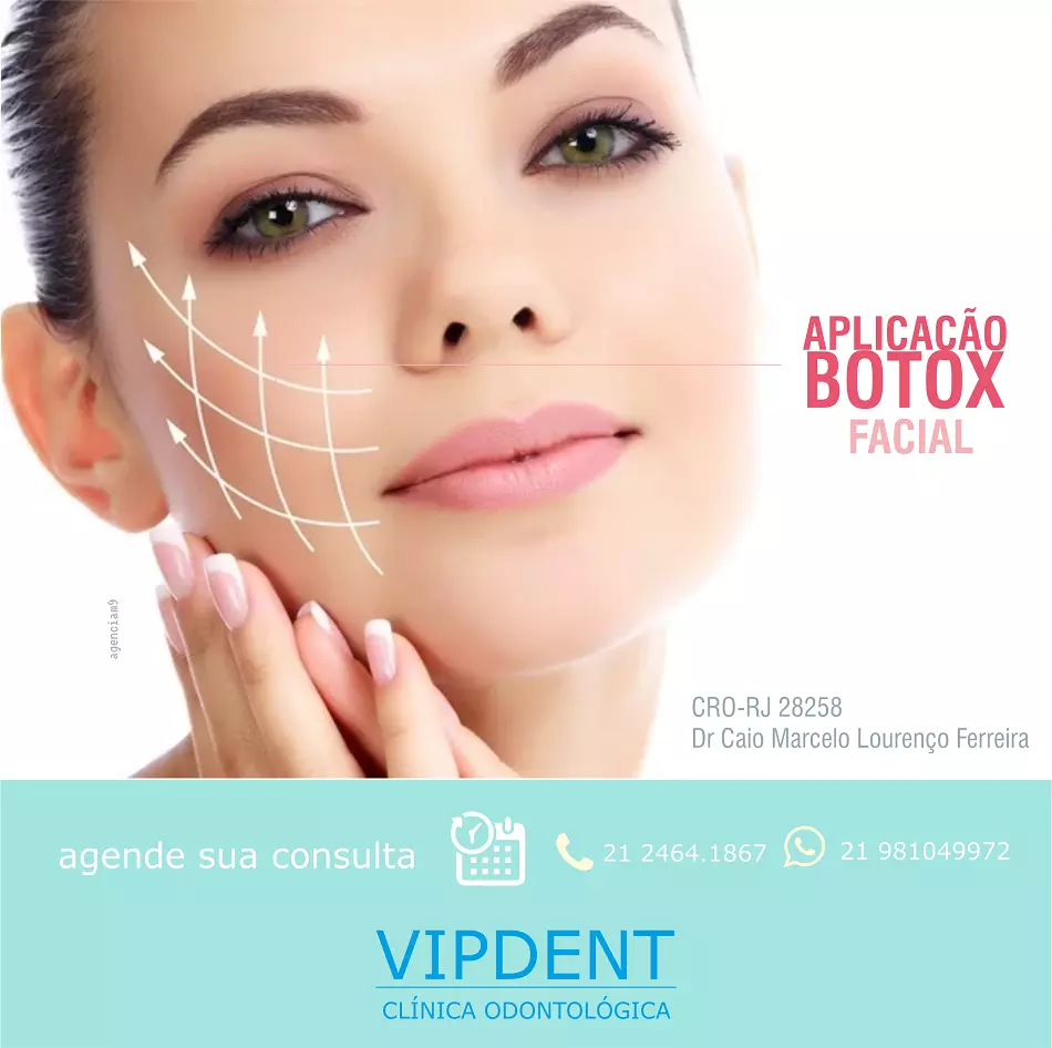 Propaganda sobre Aplicação de Botox Facial criado para Clínica do Rio ...