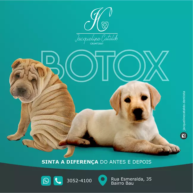 Propaganda para Estética Facial sobre resultados do Botox – Agencia M9